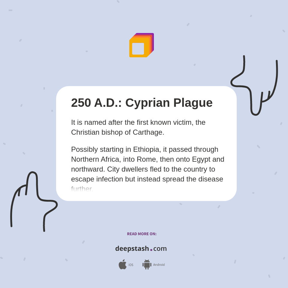 250 A.D.: Cyprian Plague - Deepstash