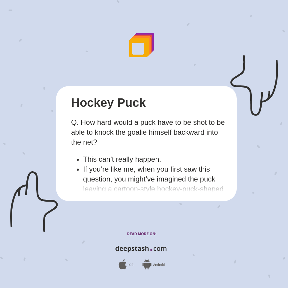 Hockey Puck - Deepstash