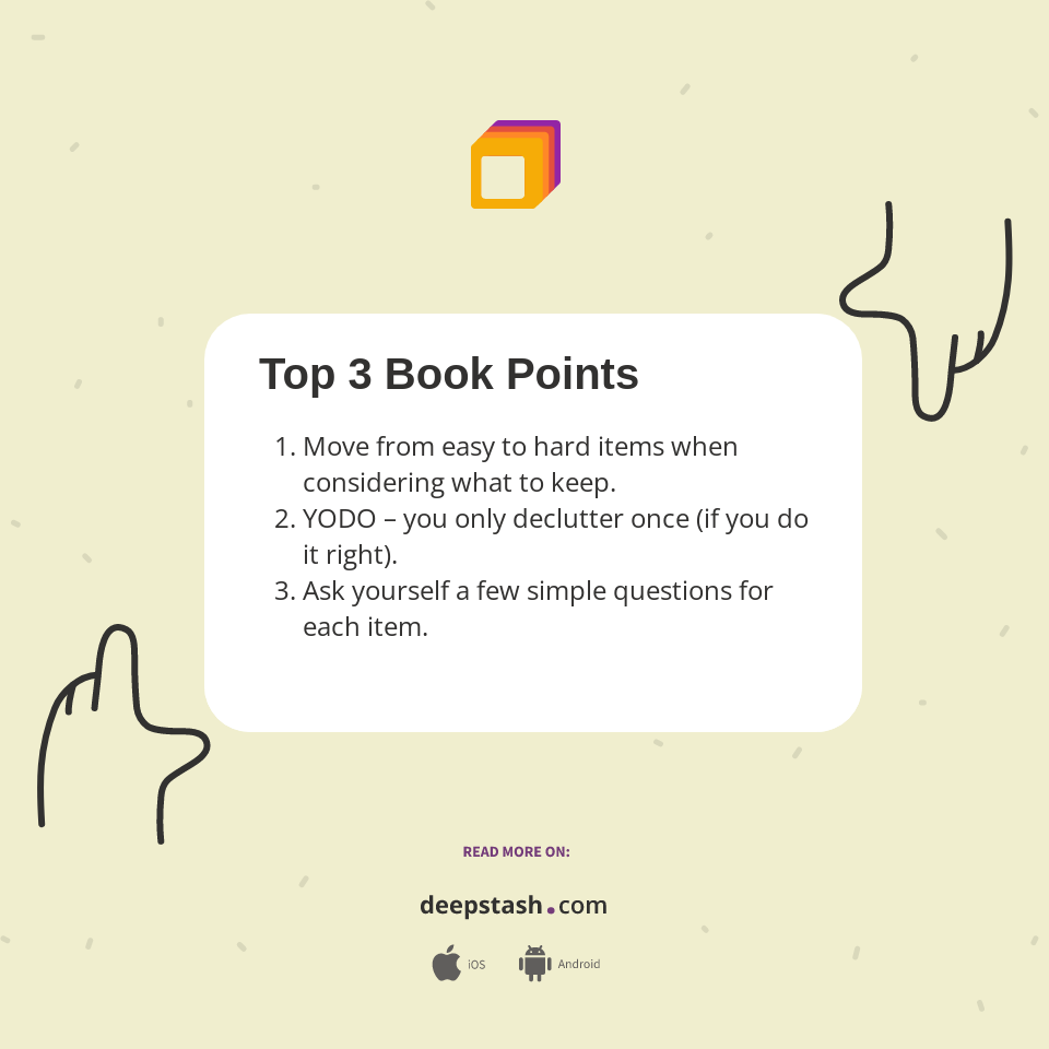 Top 3 Book Points - Deepstash
