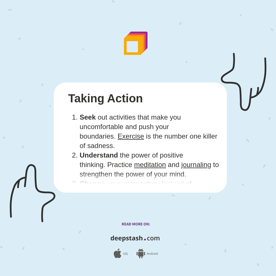 Taking Action - Deepstash