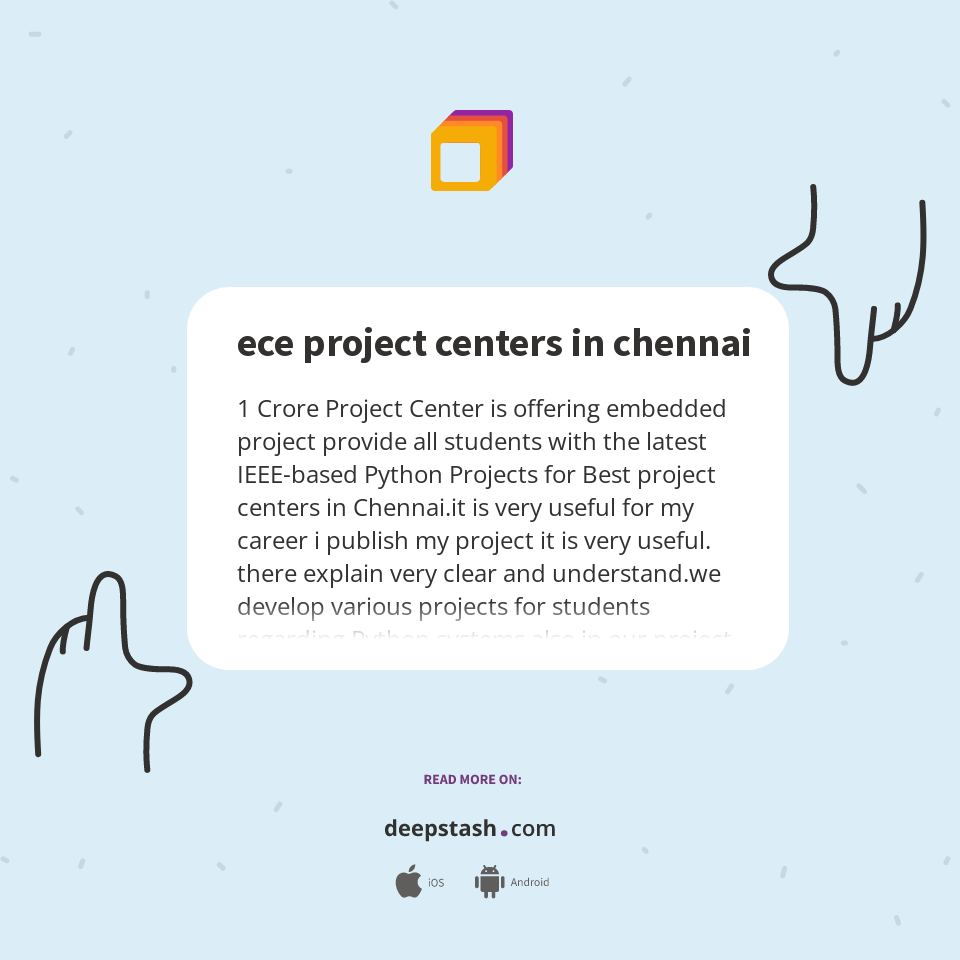 ece project centers in chennai - Deepstash