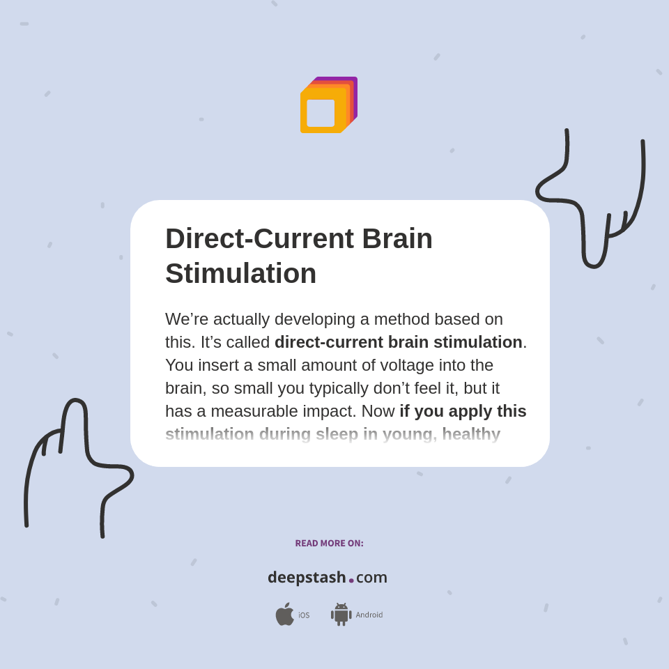 Direct-Current Brain Stimulation - Deepstash