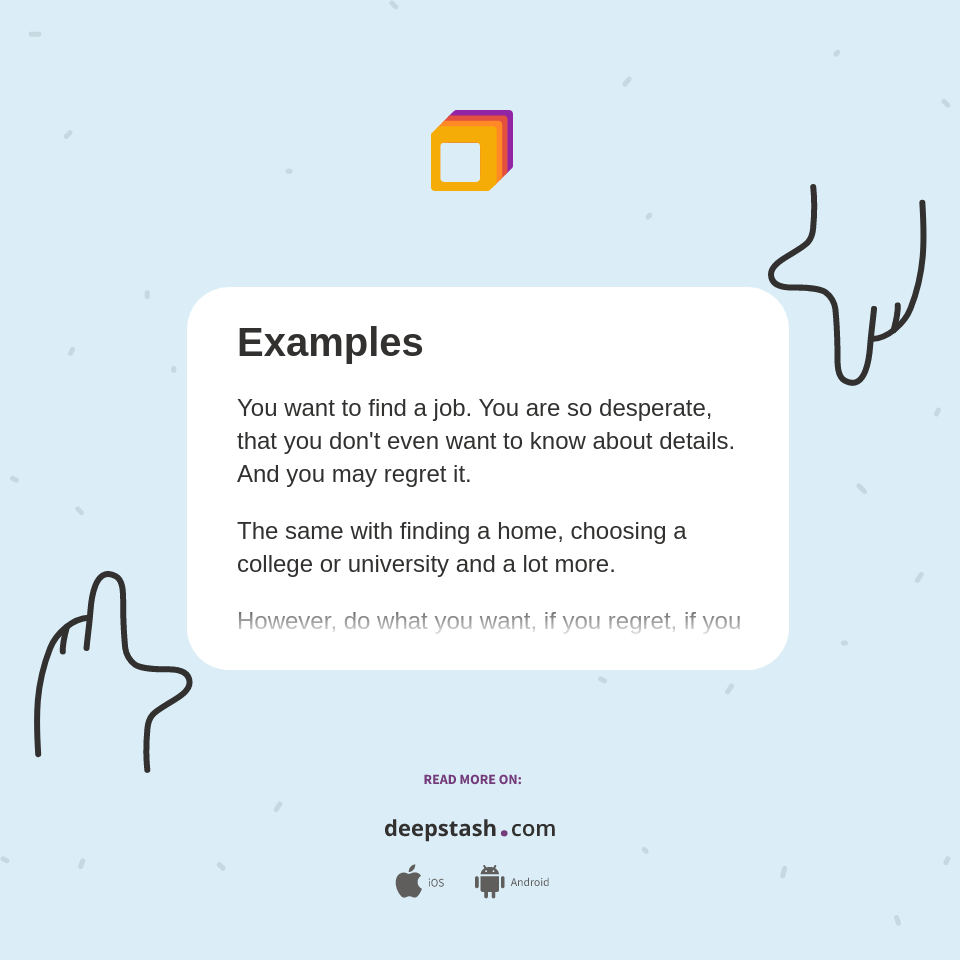 Examples - Deepstash