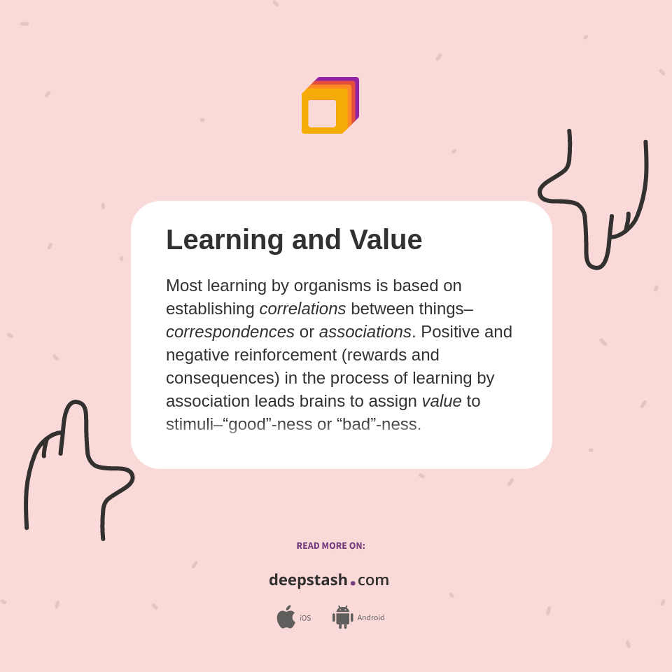 Learning and Value - Deepstash
