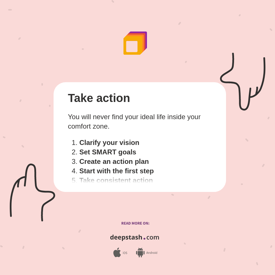 Take action - Deepstash
