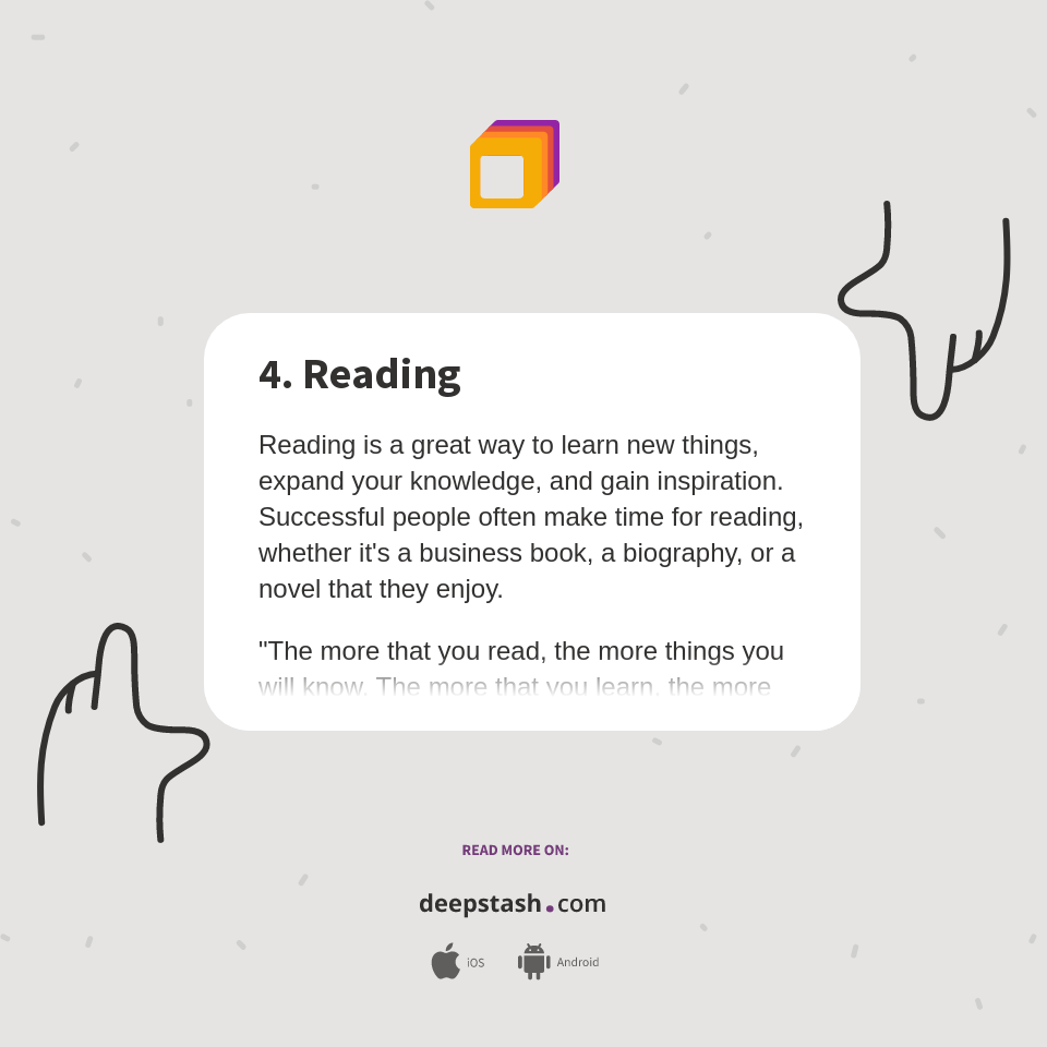 4. Reading - Deepstash