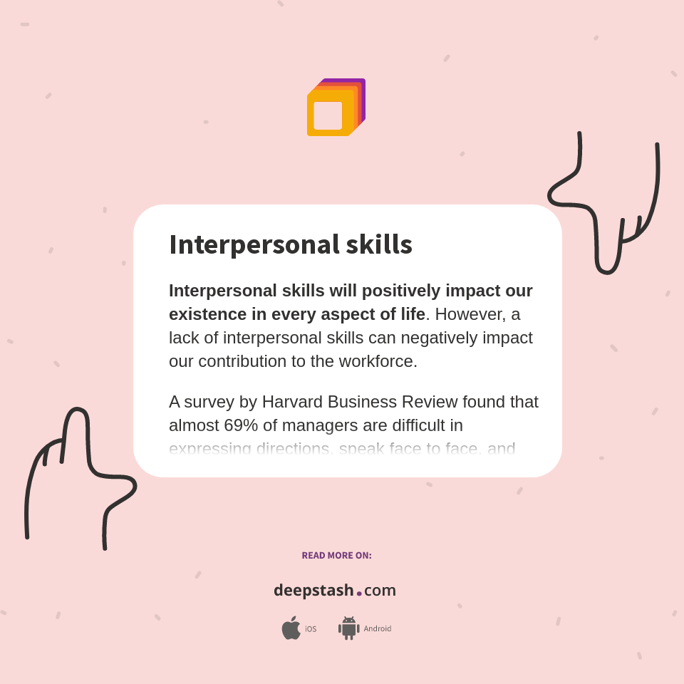 Interpersonal skills - Deepstash