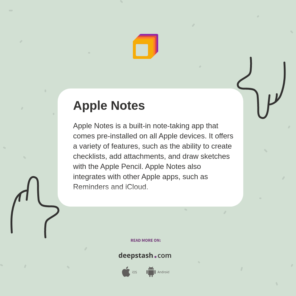 Apple Notes - Deepstash