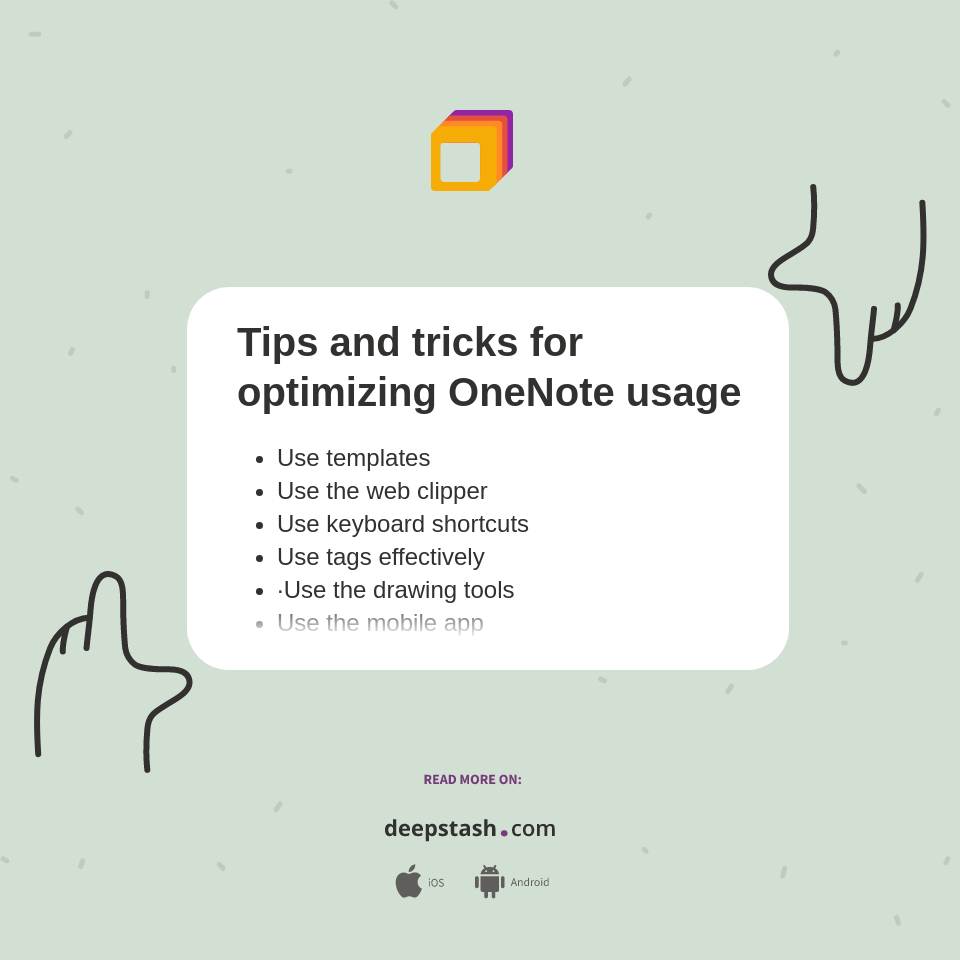 Tips and tricks for optimizing OneNote usage - Deepstash Tips and tricks for optimizing OneNote usage - Deepstash
