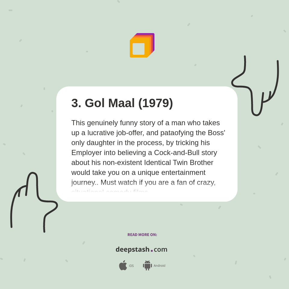 3. Gol Maal (1979) - Deepstash