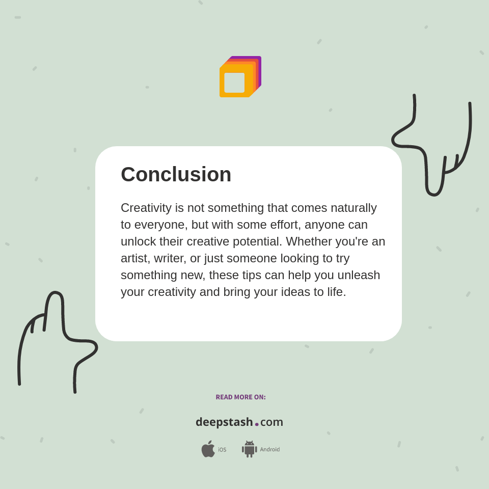 Conclusion - Deepstash