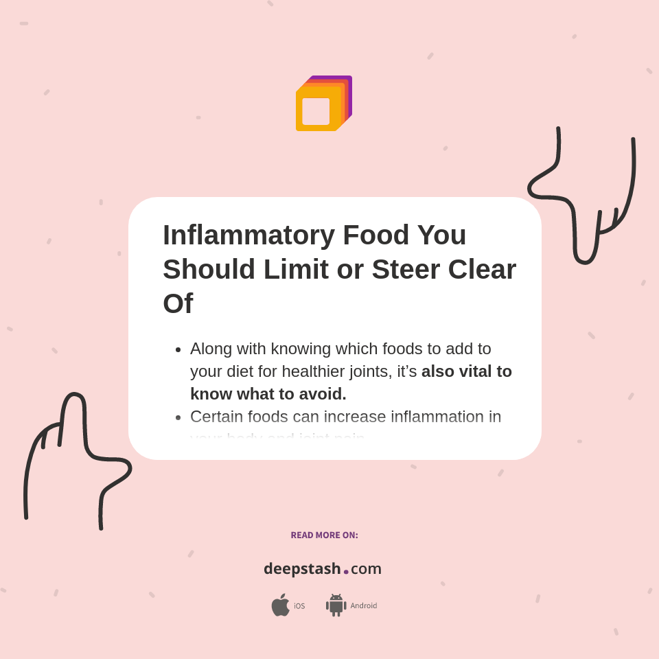 Inflammatory Food You Should Limit or Steer Clear Of - Deepstash