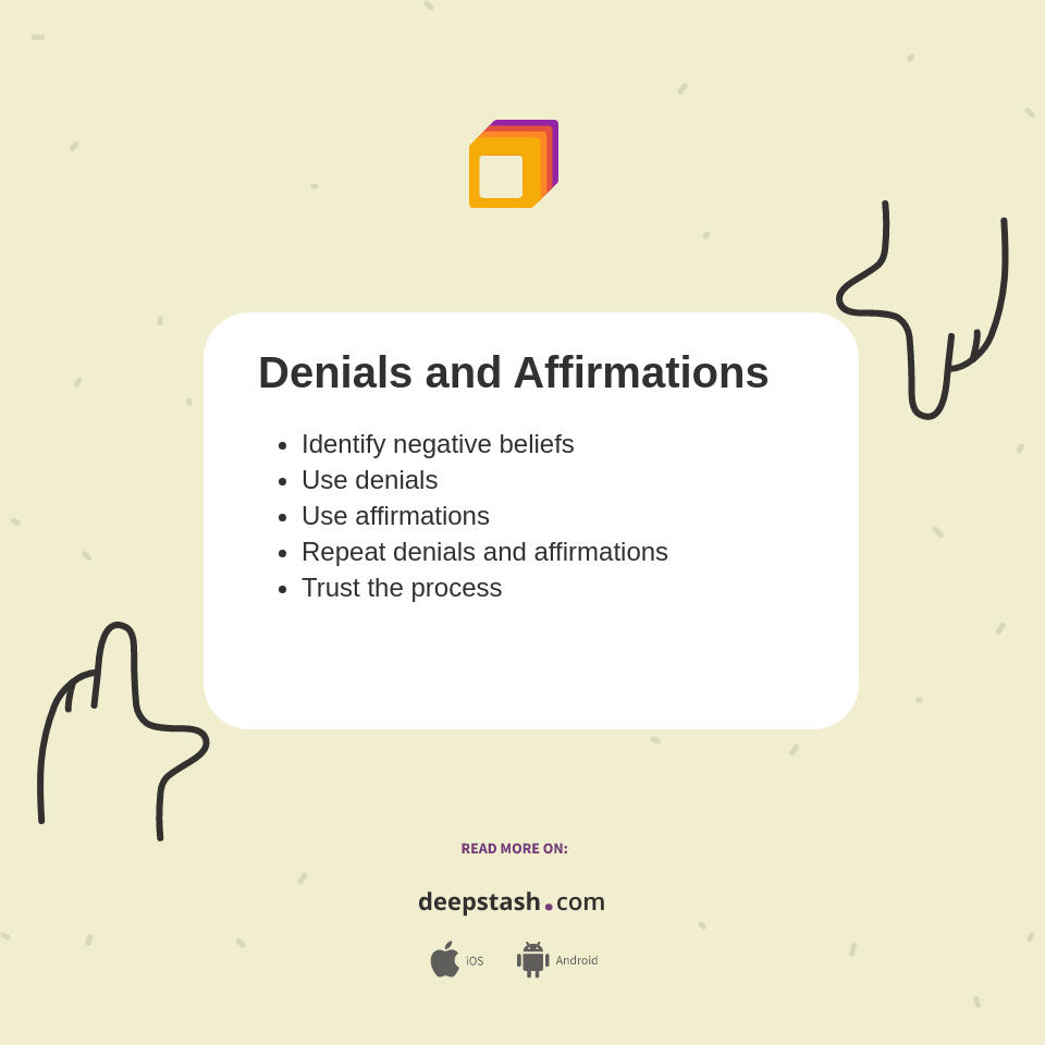 Denials and Affirmations - Deepstash