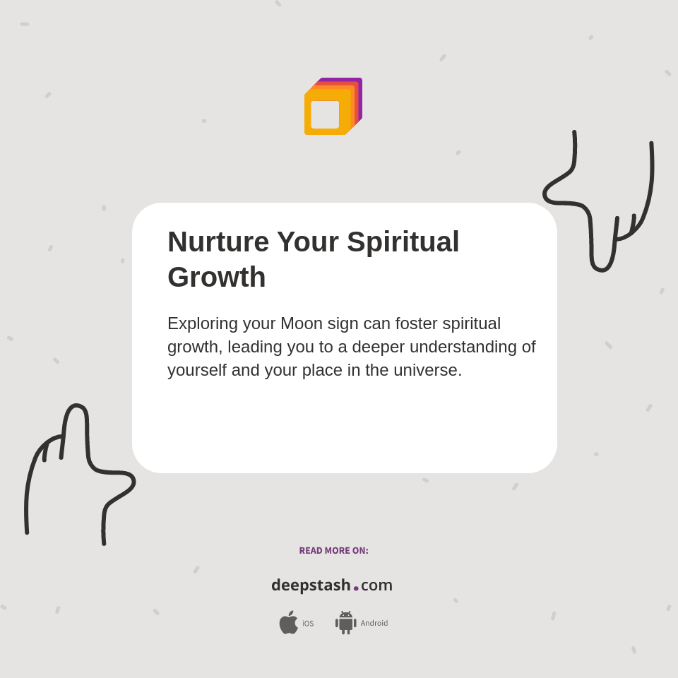 Nurture Your Spiritual Growth - Deepstash