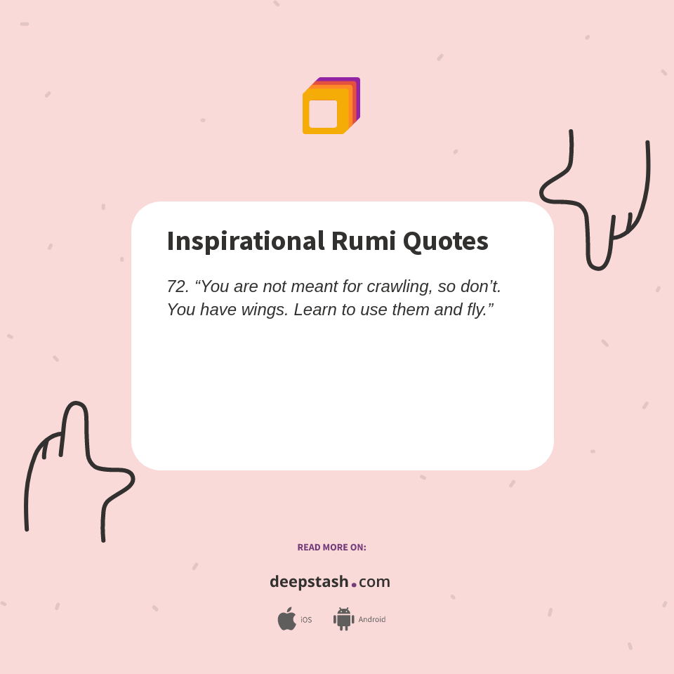 Inspirational Rumi Quotes - Deepstash