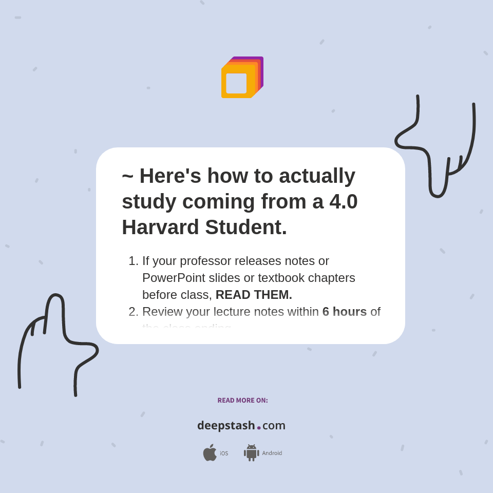 ~ Here's how to actually study coming from a 4.0 Harvard Student ...