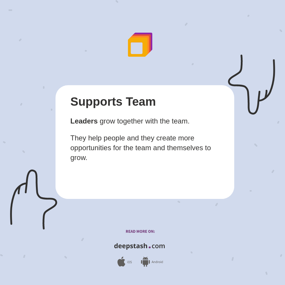 Supports Team - Deepstash