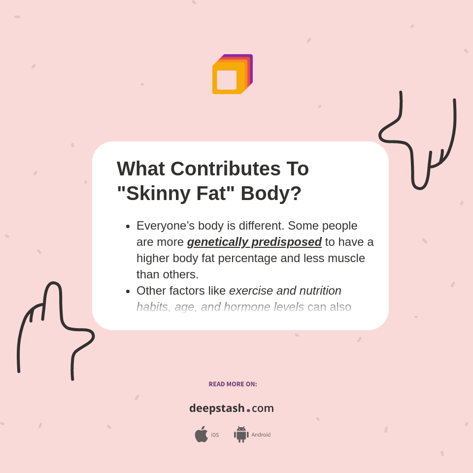 What Contributes To "Skinny Fat" Body? - Deepstash