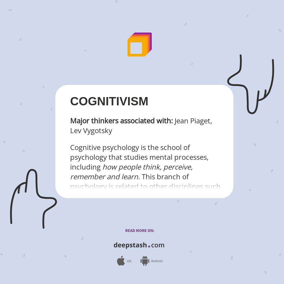 COGNITIVISM - Deepstash