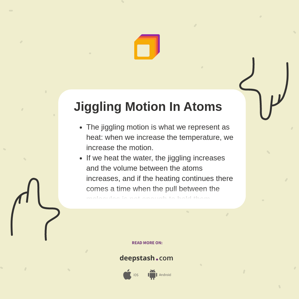 Jiggling Motion In Atoms - Deepstash