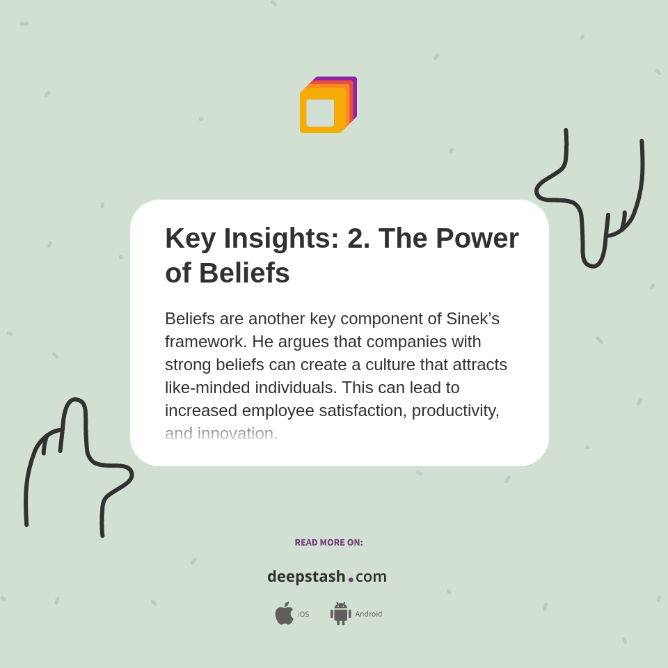 Key Insights: 2. The Power of Beliefs - Deepstash