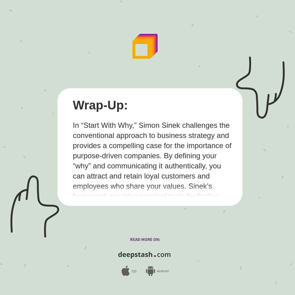 Wrap-Up: - Deepstash