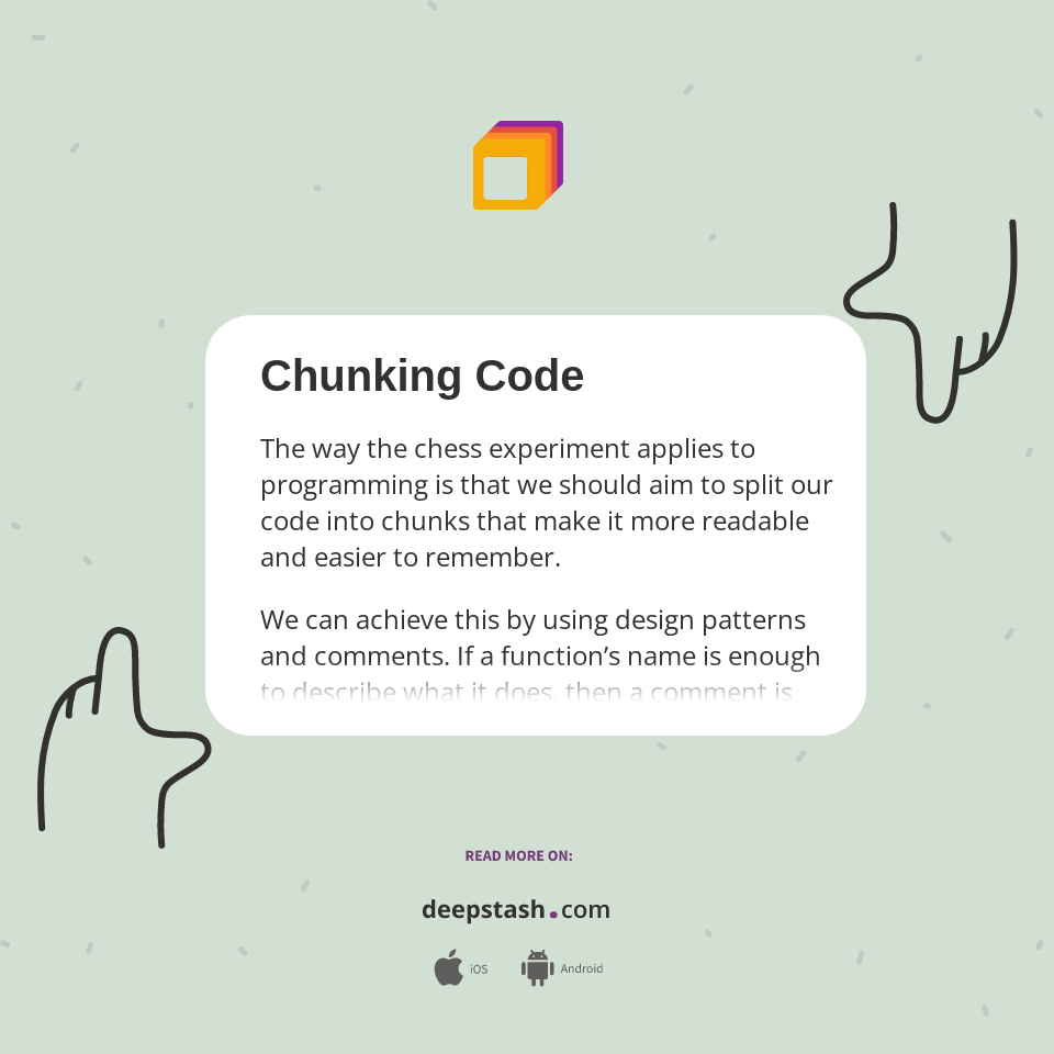 Chunking Code - Deepstash