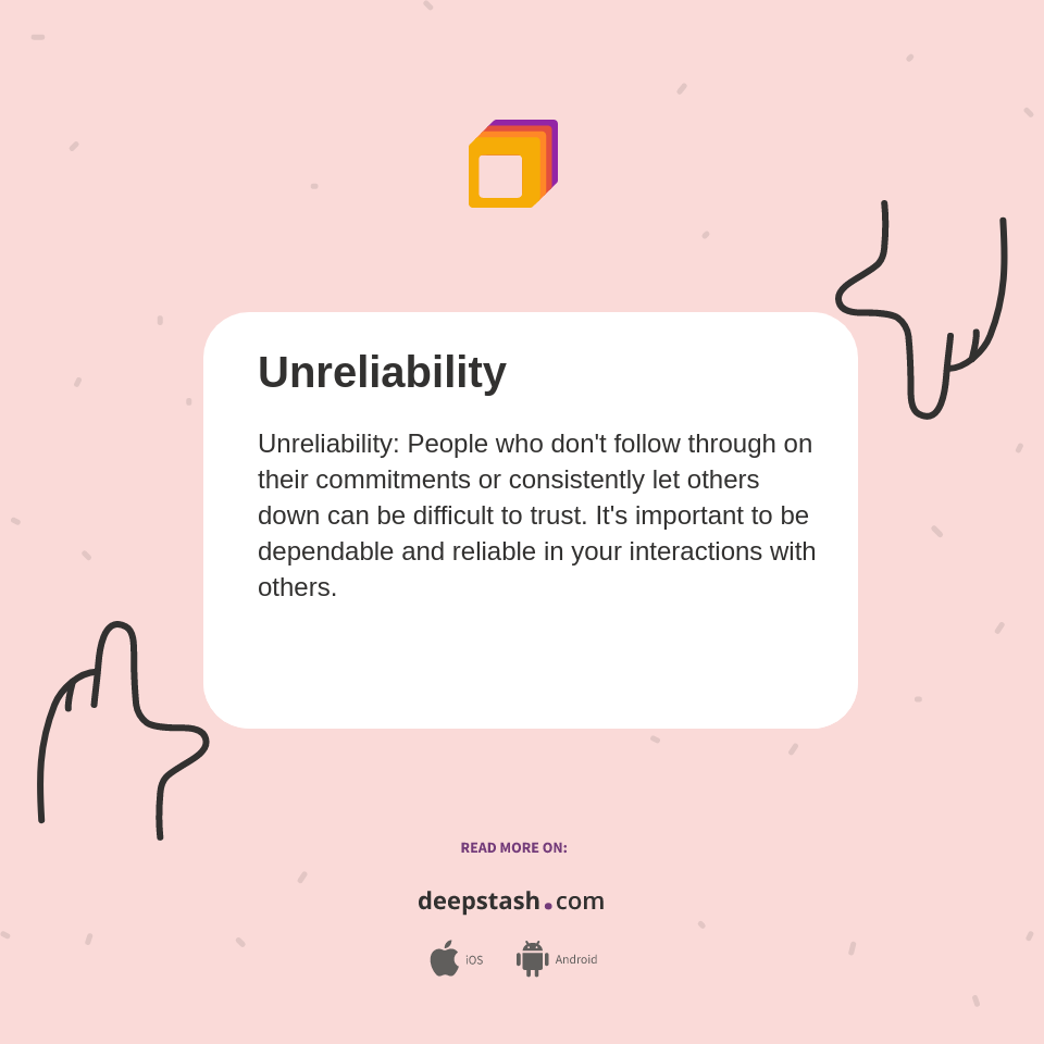 Unreliability - Deepstash