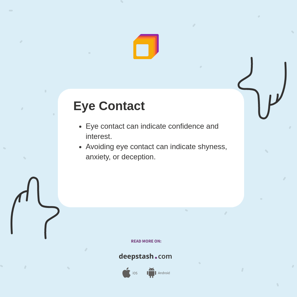 Eye Contact - Deepstash