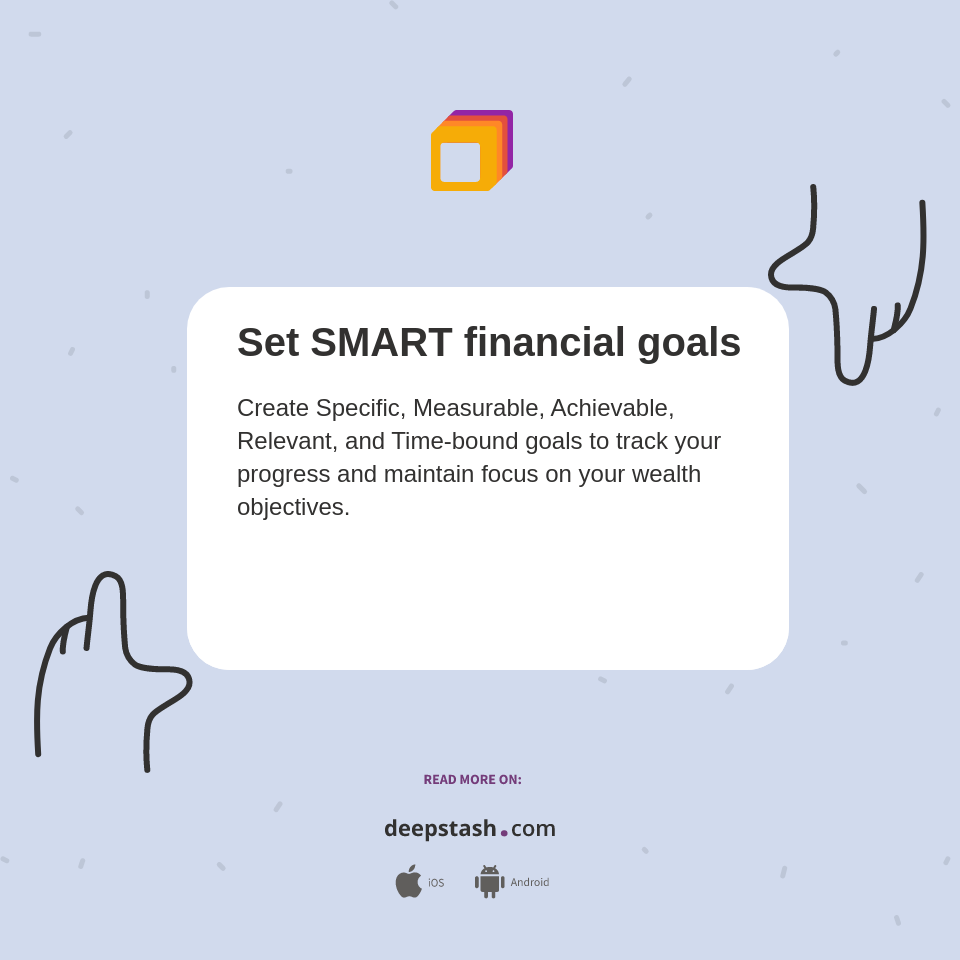 Set SMART financial goals - Deepstash Set SMART financial goals - Deepstash