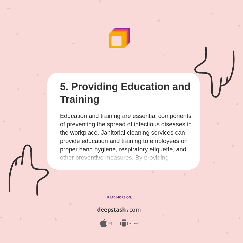 5. Providing Education and Training - Deepstash