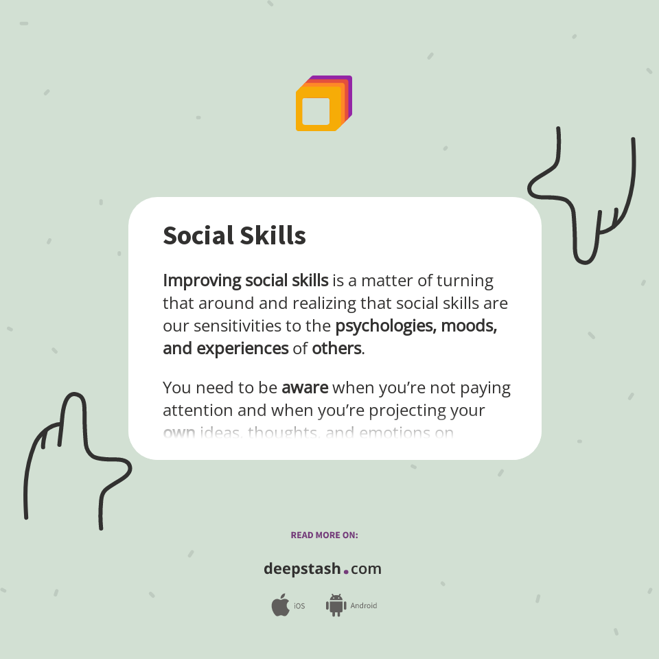 Social Skills - Deepstash