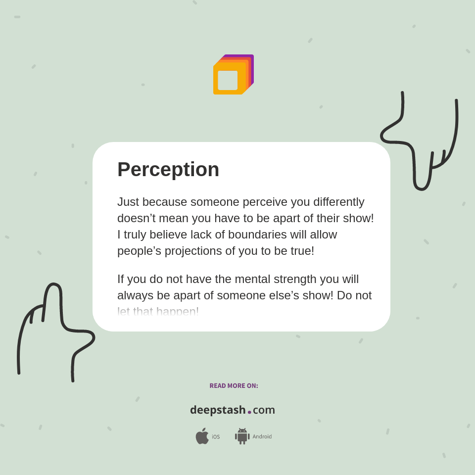 Perception - Deepstash