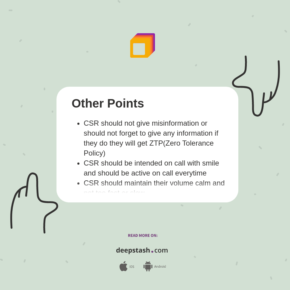 Other Points - Deepstash