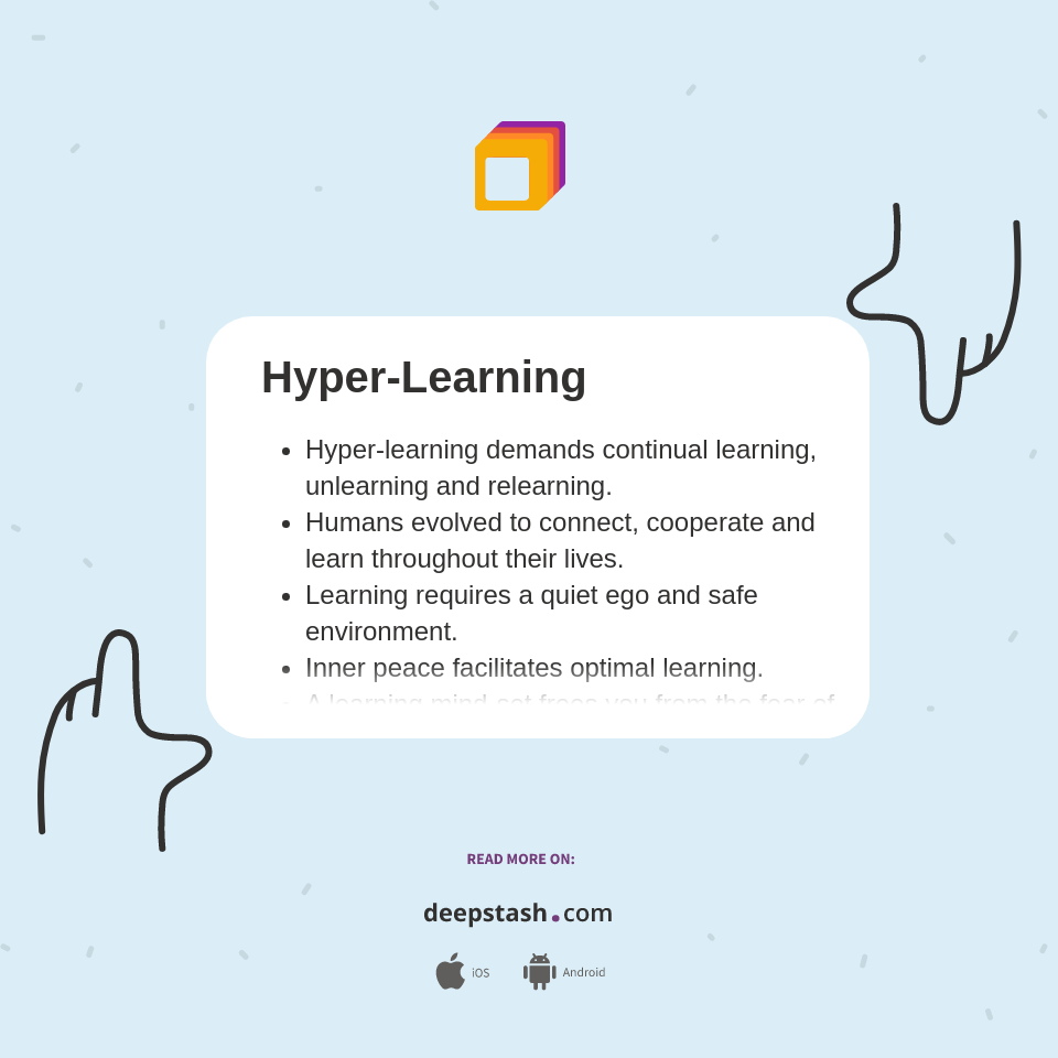 Hyper-Learning - Deepstash