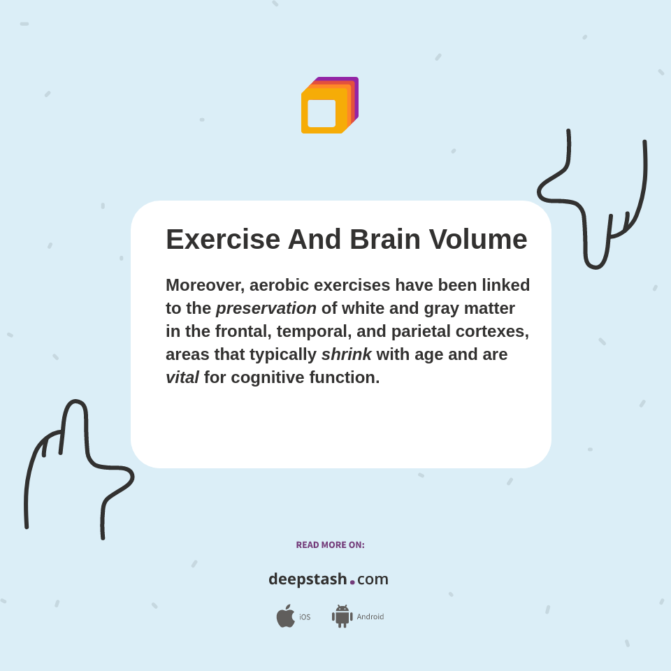 Exercise And Brain Volume - Deepstash
