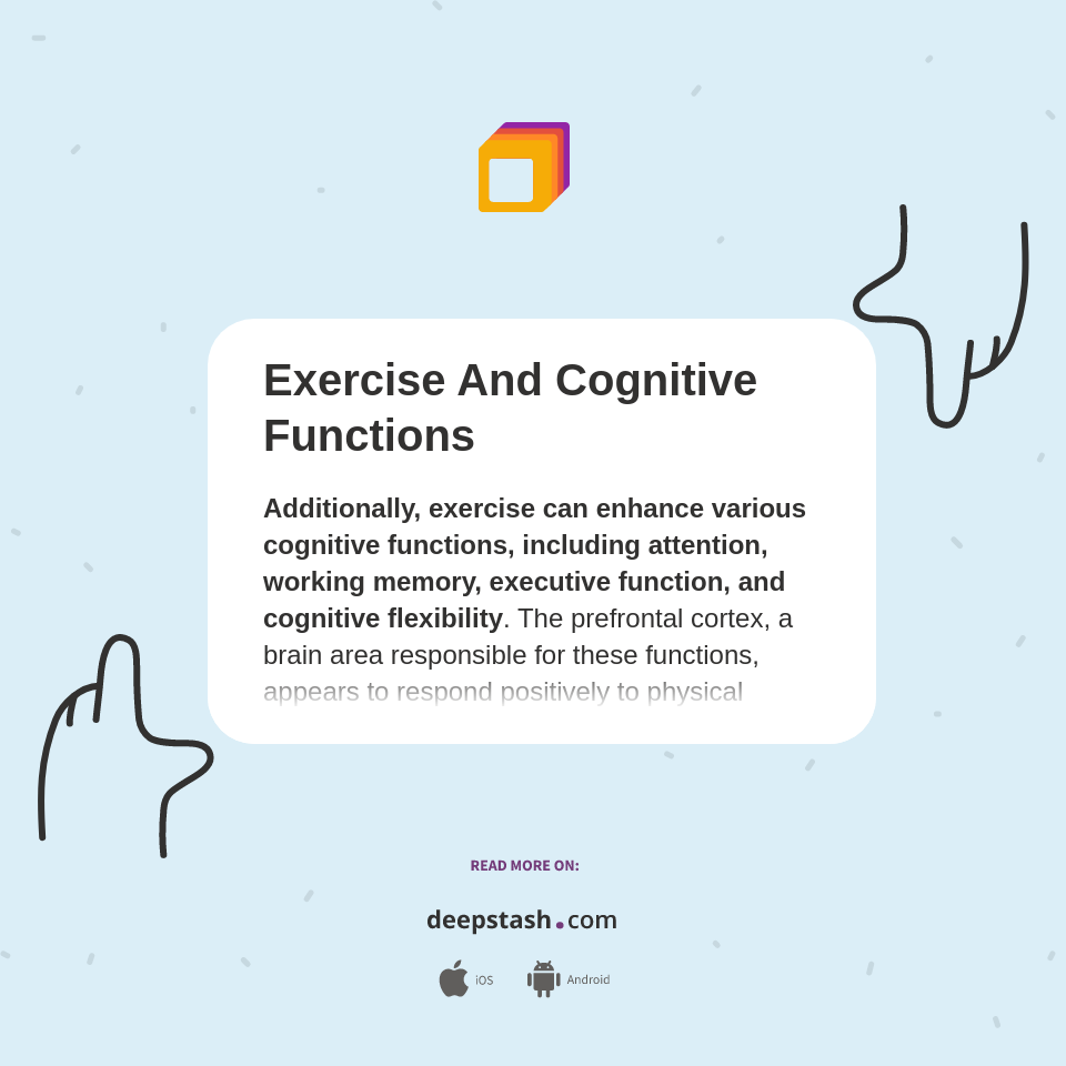 Exercise And Cognitive Functions - Deepstash