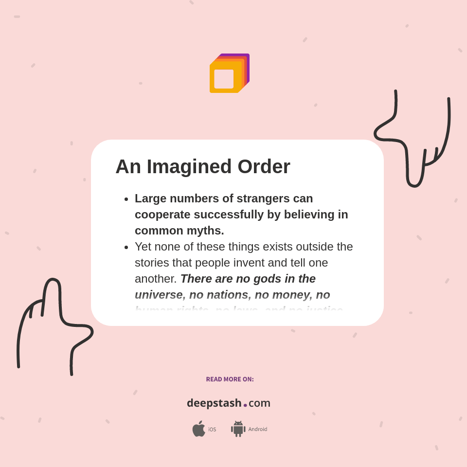 An Imagined Order - Deepstash