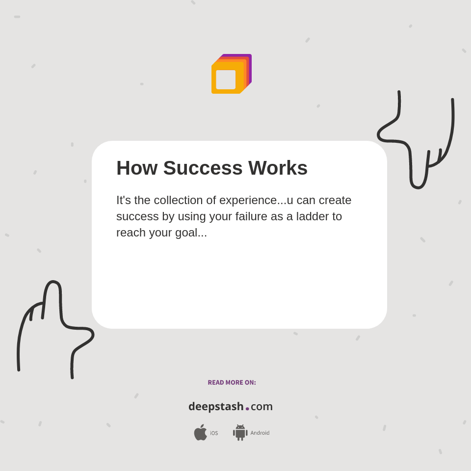 How Success Works - Deepstash
