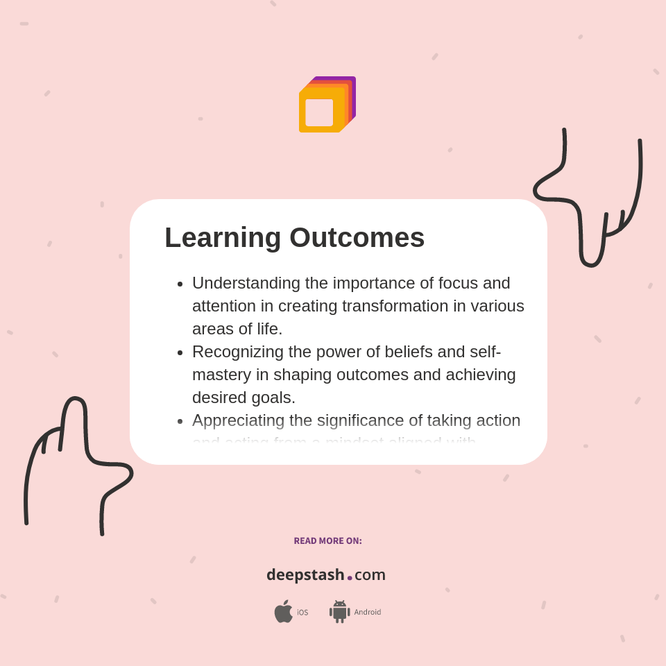 Learning Outcomes - Deepstash