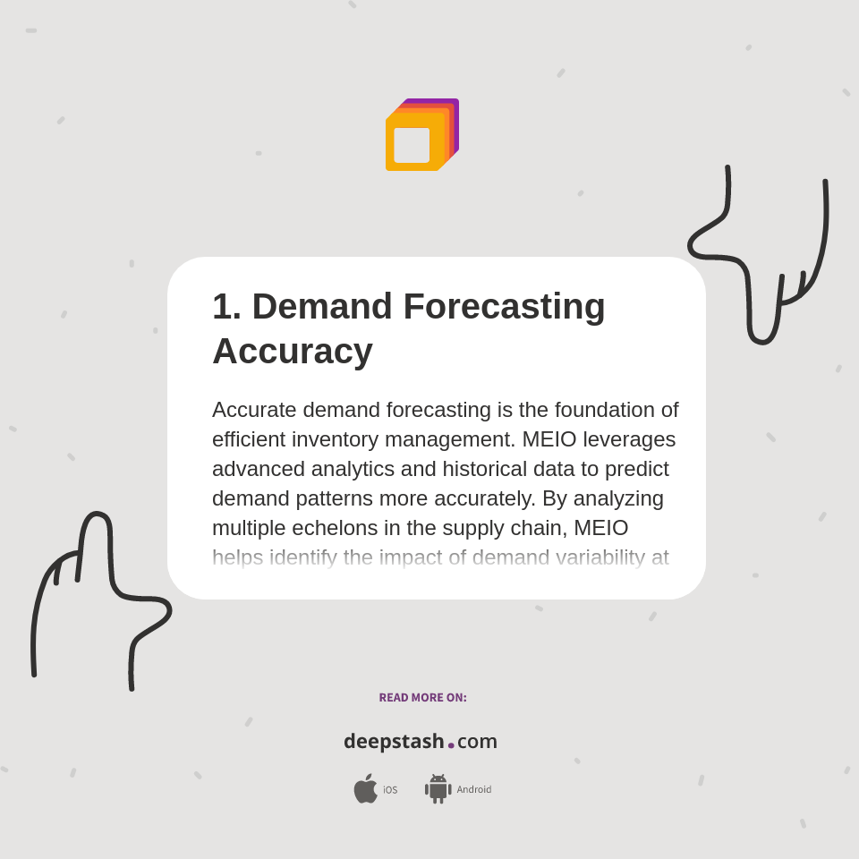 1. Demand Forecasting Accuracy - Deepstash