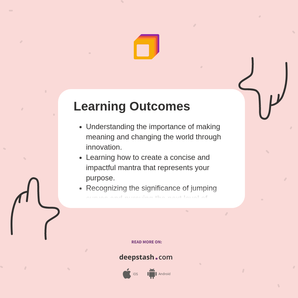 Learning Outcomes - Deepstash