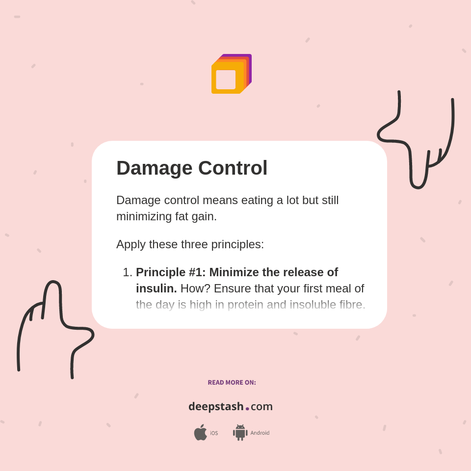 Damage Control - Deepstash