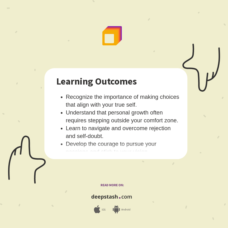 Learning Outcomes - Deepstash
