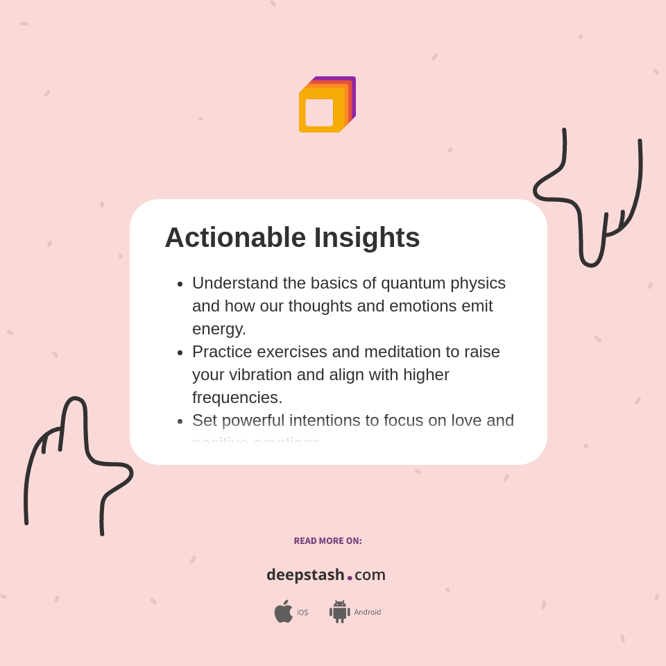 Actionable Insights - Deepstash