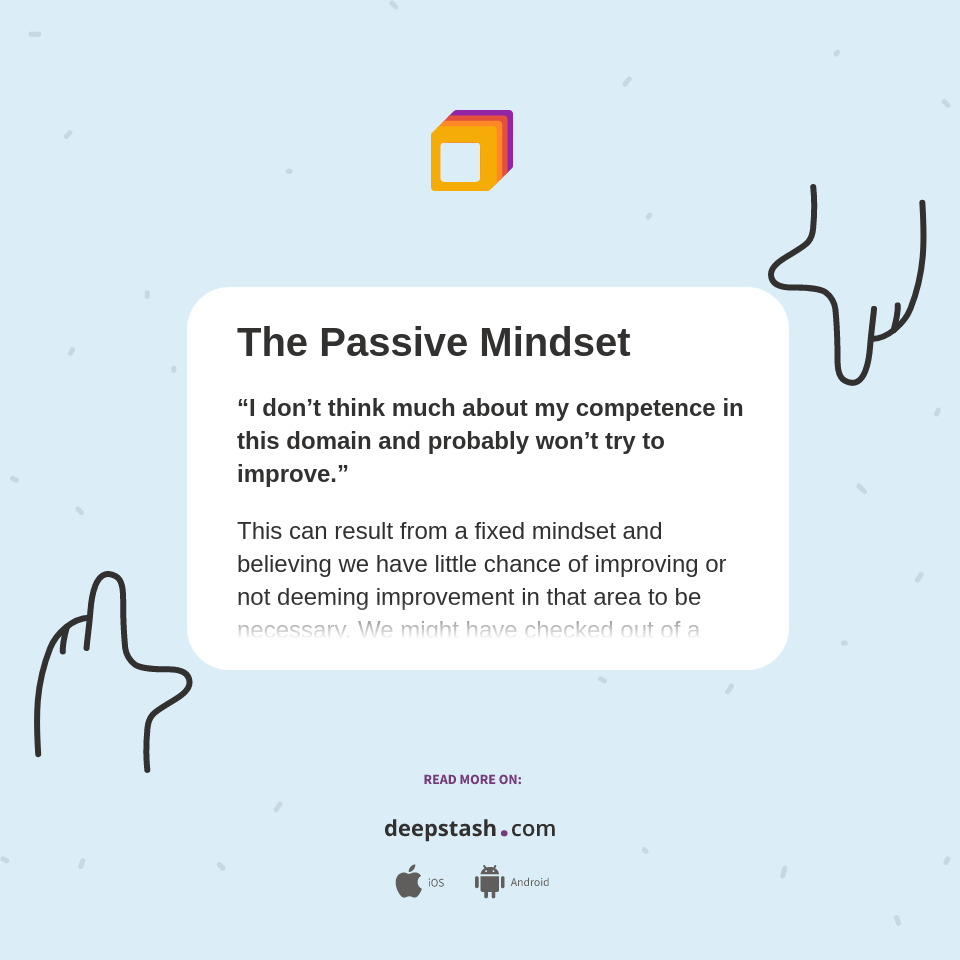 The Passive Mindset - Deepstash