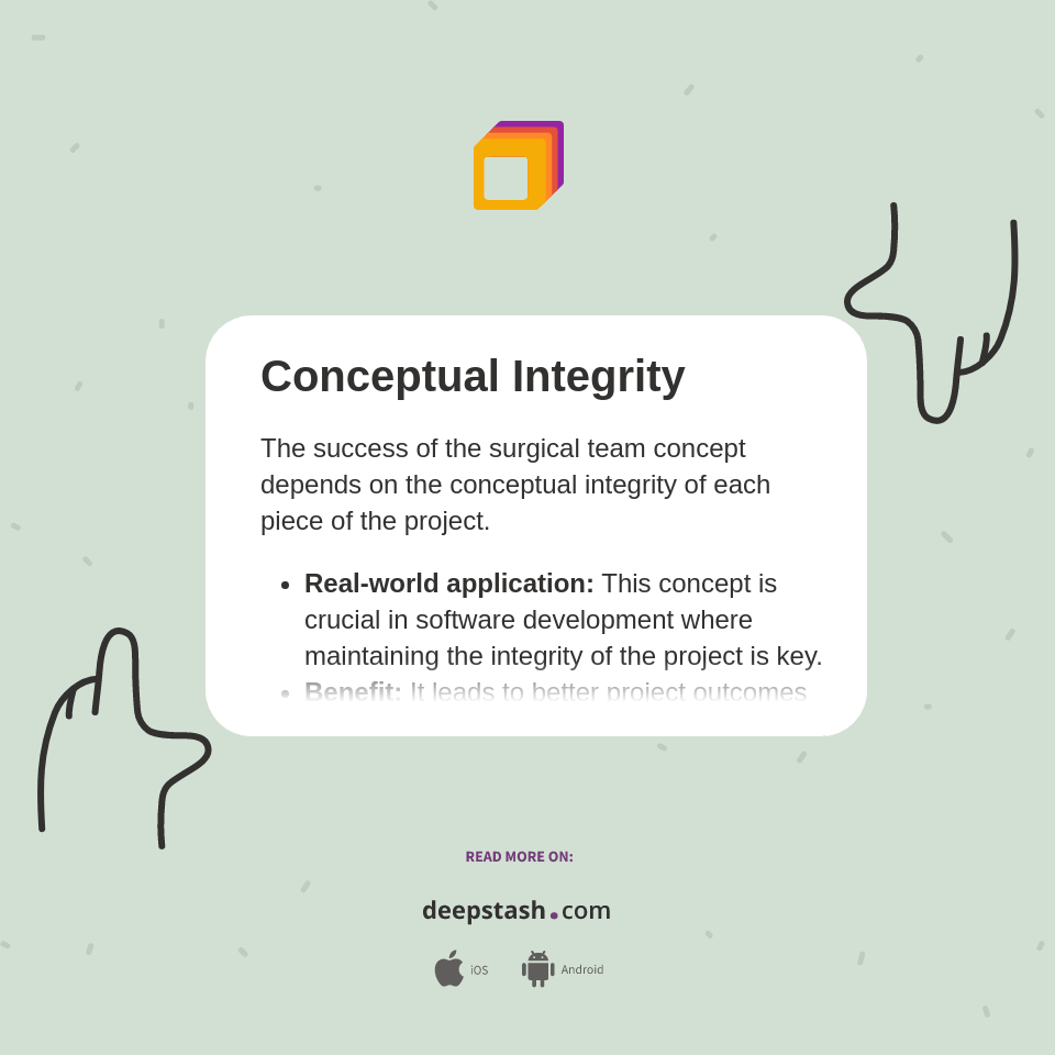 Conceptual Integrity - Deepstash