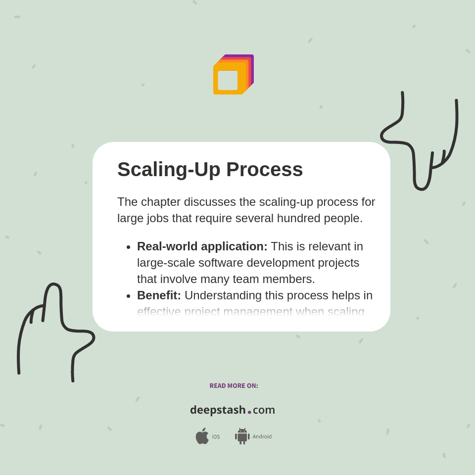Scaling-Up Process - Deepstash