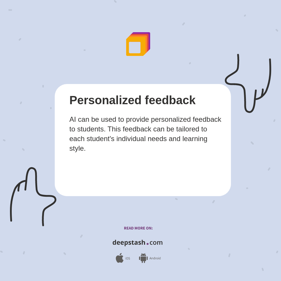 Personalized feedback - Deepstash