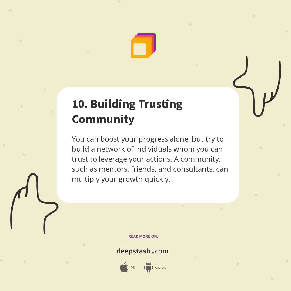 10. Building Trusting Community - Deepstash